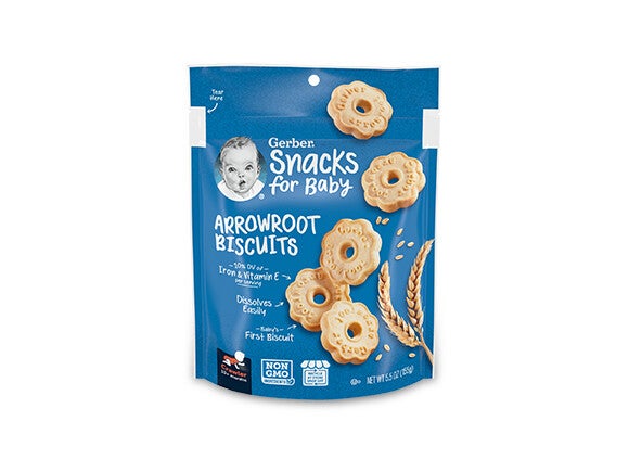 GERBER Arrowroot Biscuits | Baby Biscuits | Nestle FamilyNes